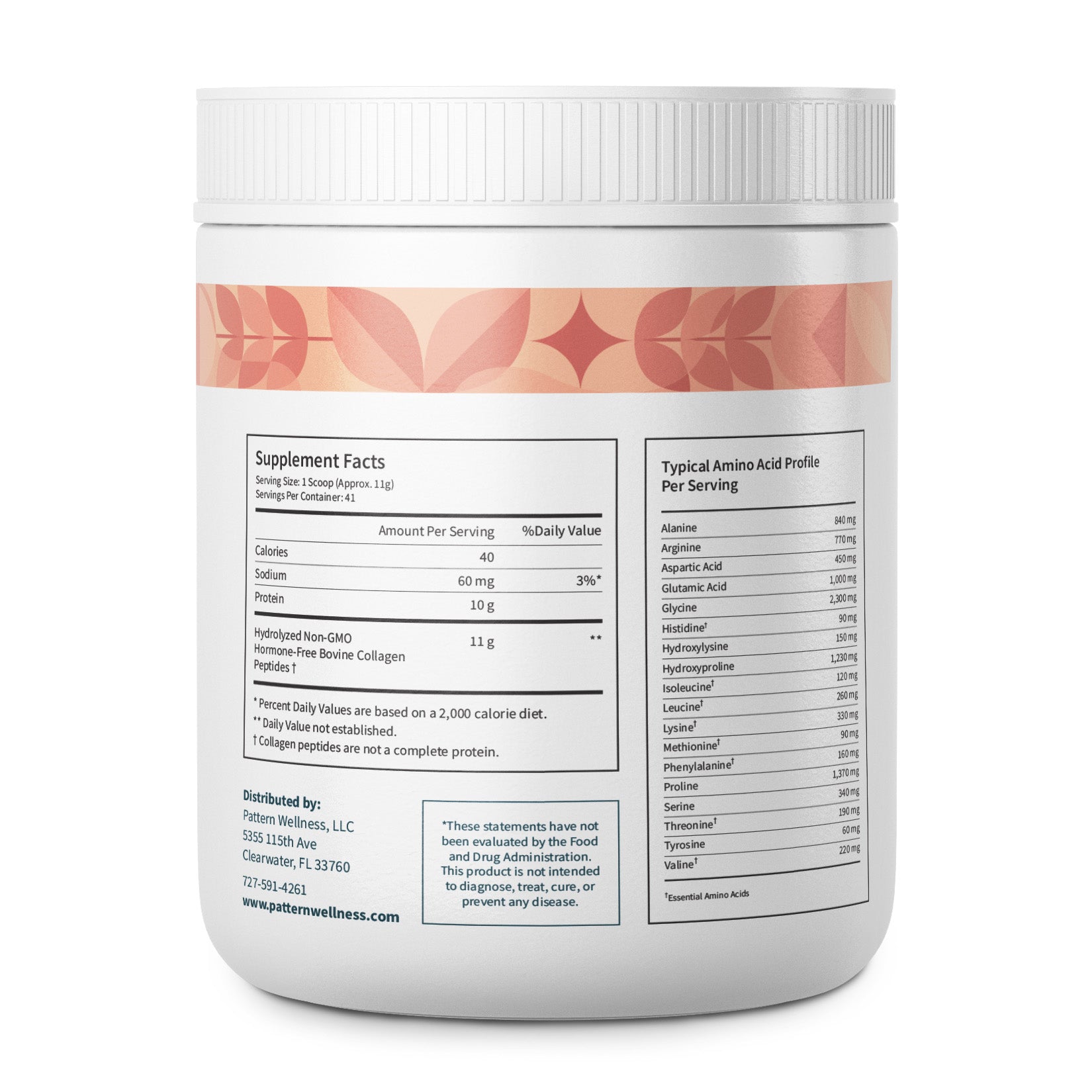 Collagen Peptides Powder – Pattern Wellness